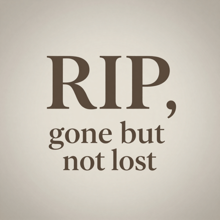 200+ Heartfelt RIP Message - Powerful Words For Peaceful Farewell