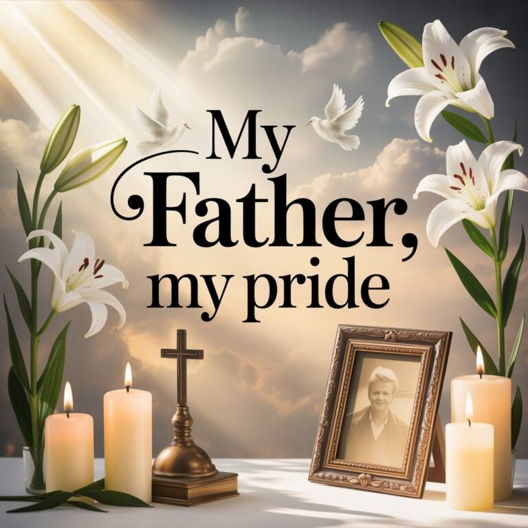 RIP Message For Father – 300+ Emotional & Peaceful Tribute Messages